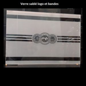 Verre sablé avec ou sans motif - CSVM