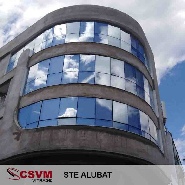 Mur rideau double vitrage VEC - CSVM