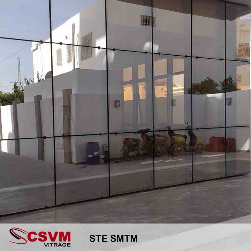 Mur rideau double vitrage VEC - CSVM