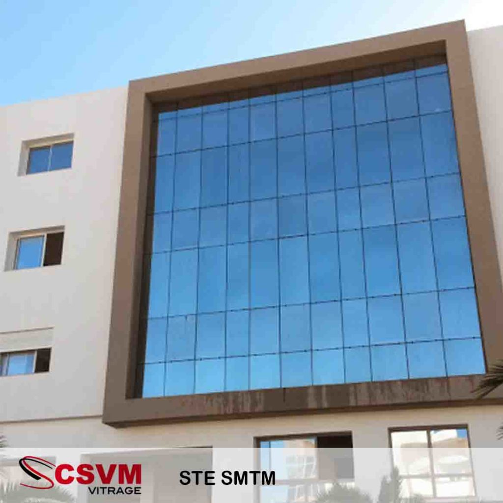 Mur rideau double vitrage VEC - CSVM