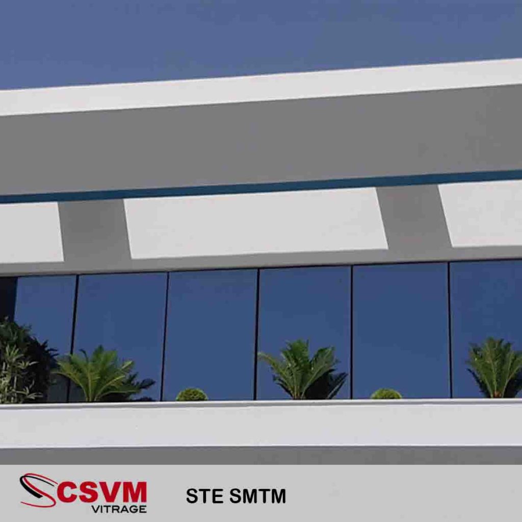 Mur rideau double vitrage VEC - CSVM