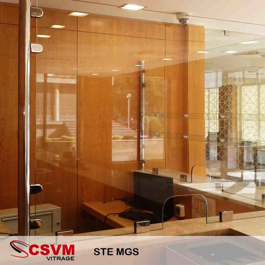 Verre pour guichet - CSVM